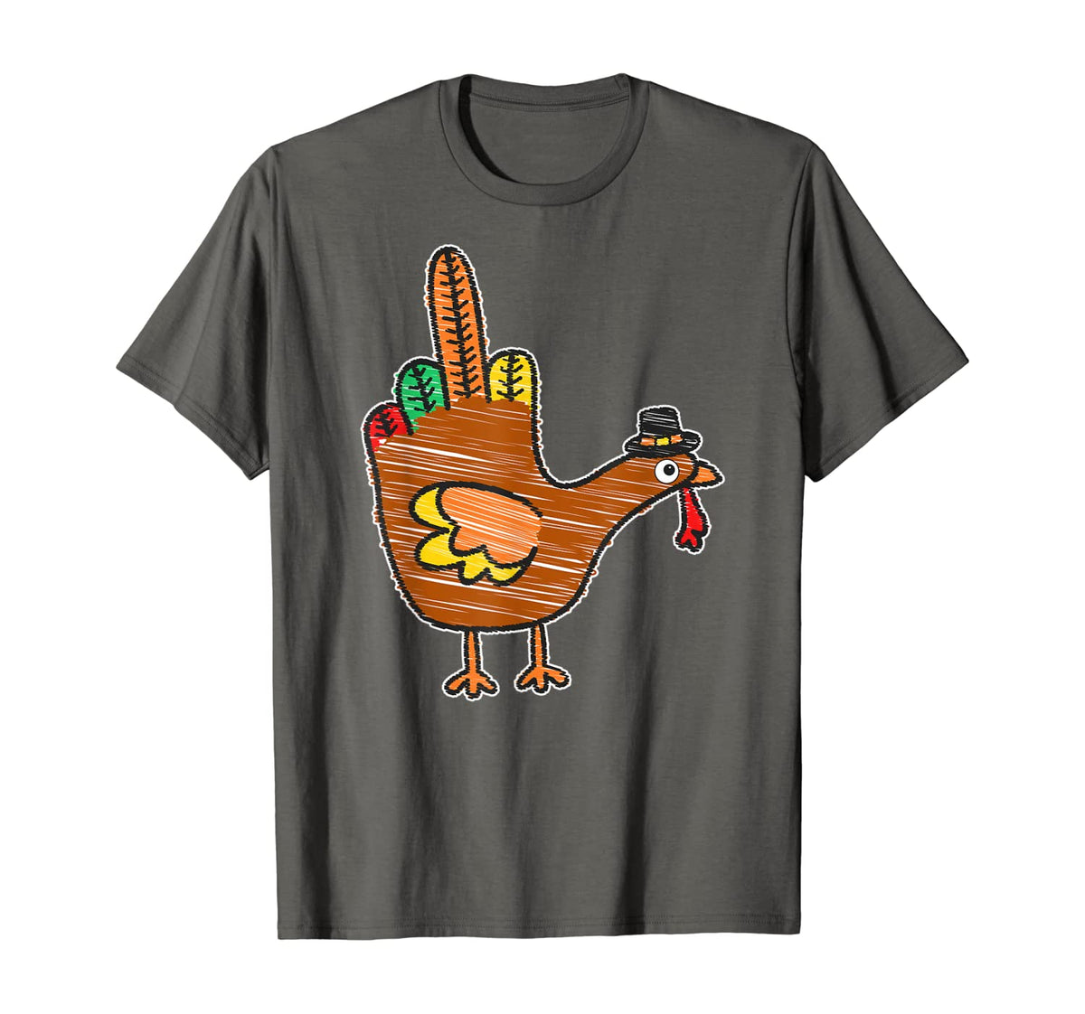 Thanksgiving Turkey Bird Middle Finger T-Shirt – Australia Shirts