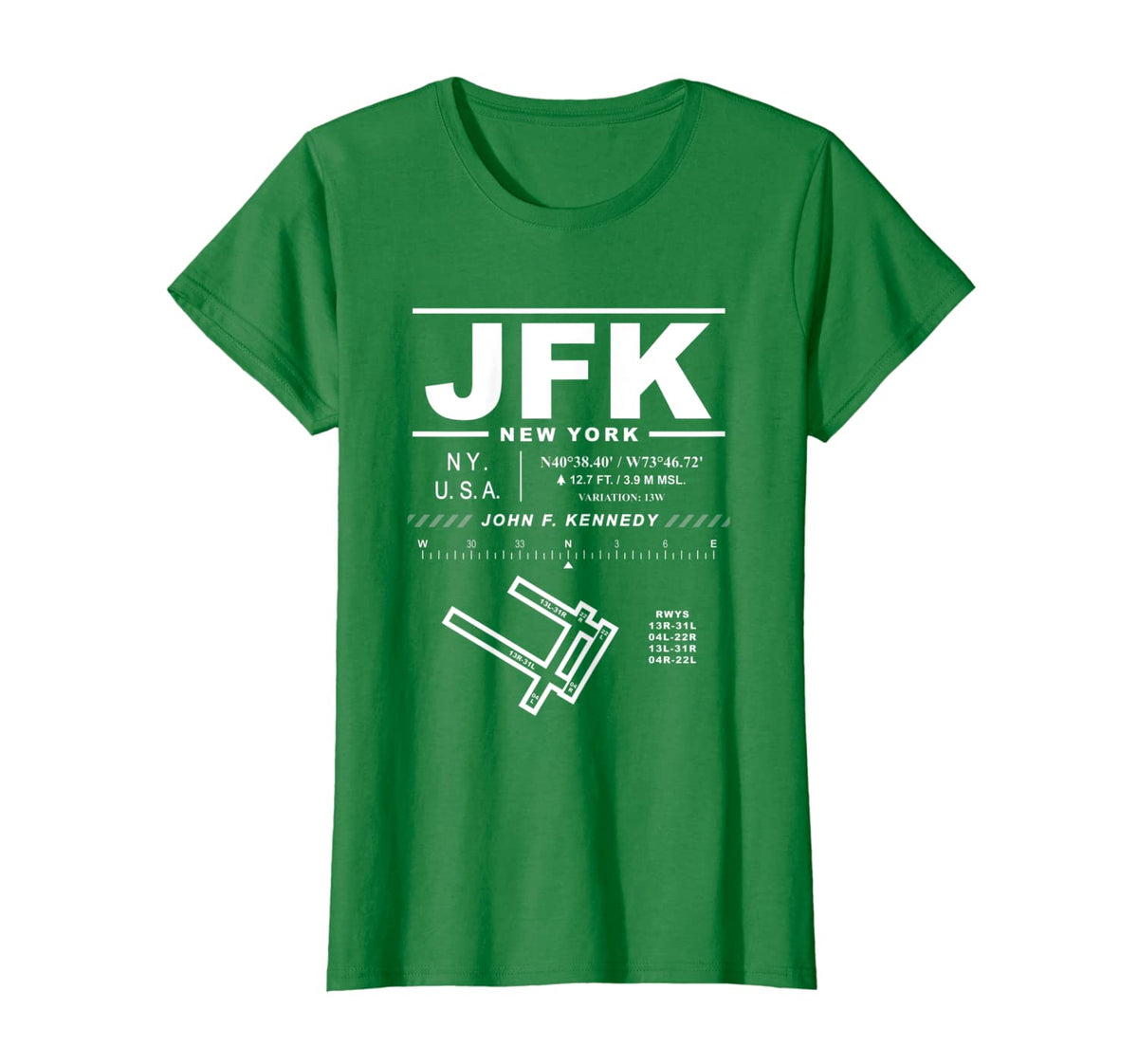 New York John F. Kennedy International Airport Jfk T-Shirt – Australia ...